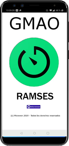 App Ramsés GMAO para Android / IOS.